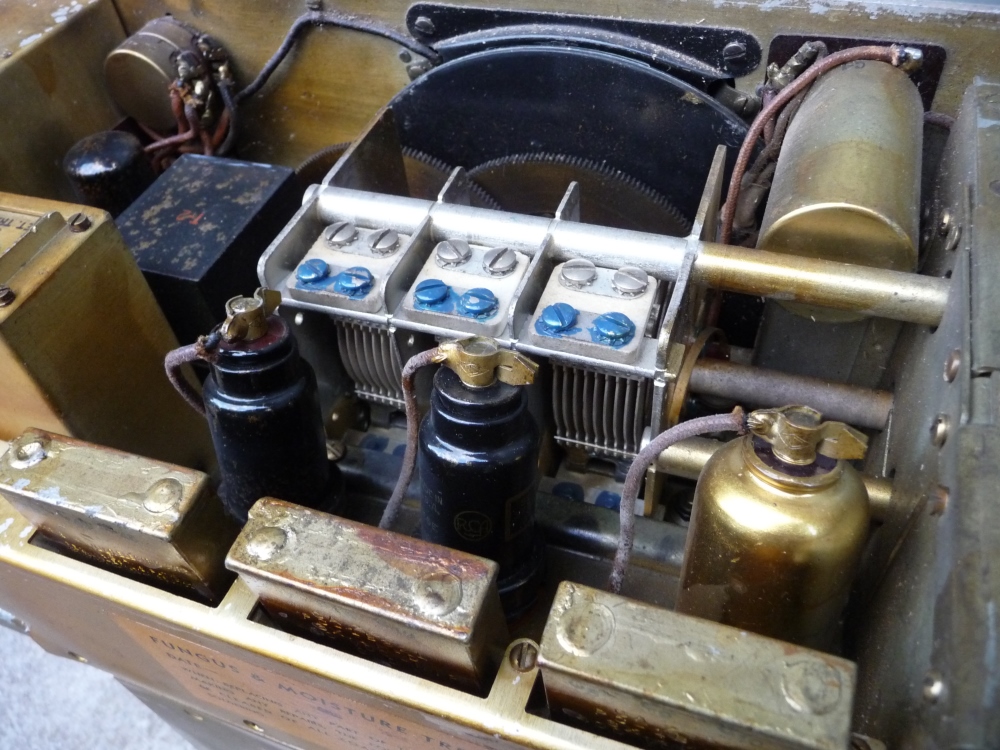 June 6 1944 - D-Day - the BC 312-N Signal Corps receiver : Audio-Station